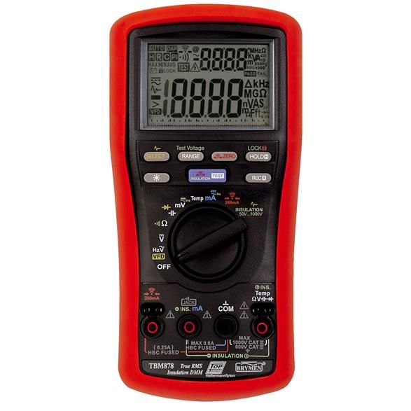 HellermannTyton Brymen Toptronic TBM878 3 in 1 Multimeter | Shop Today ...