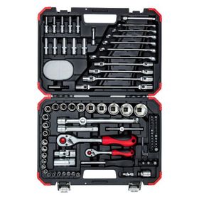 Gedore - Socket Set - Socket Sets - Pipe Fittings - Red - 92 Piece ...
