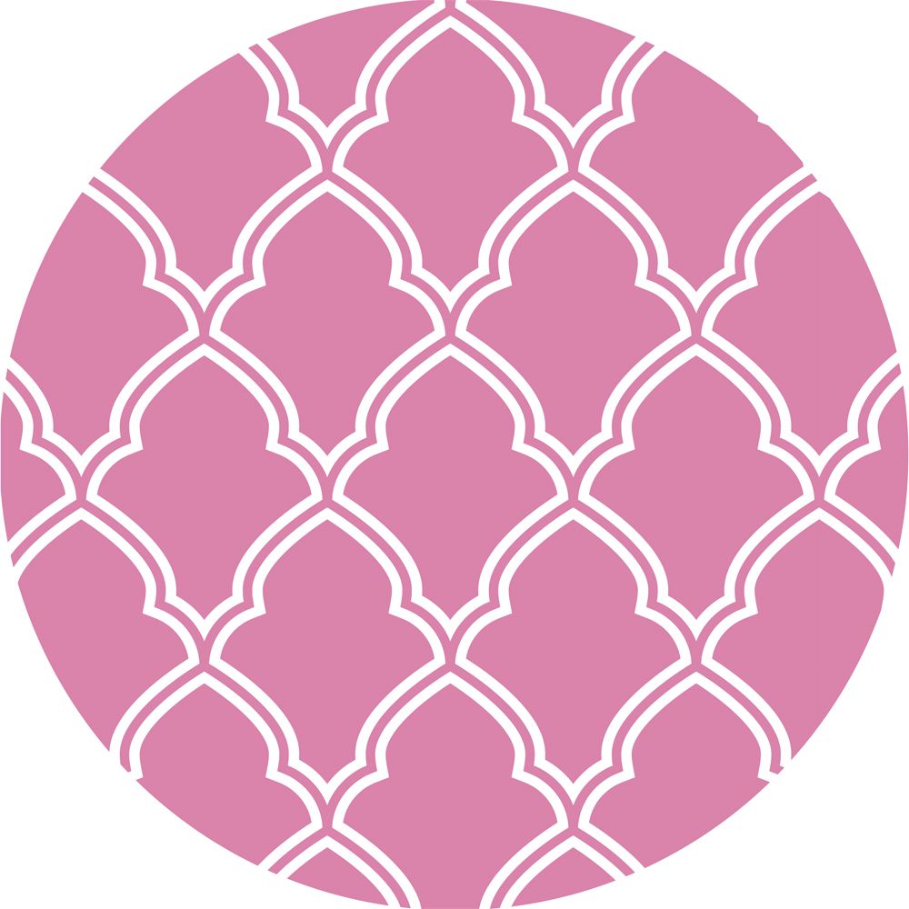 Waltex Kiddies Pink Motif Round Rug | Shop Today. Get it Tomorrow ...
