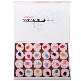 24 Colour Soak Off UV Gel Set | Shop Today. Get it Tomorrow! | takealot.com
