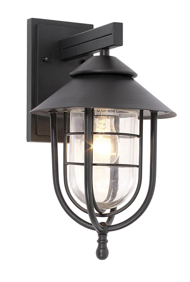 Bright Star Lighting - Die Cast Aluminium Lantern with Clear Glass ...