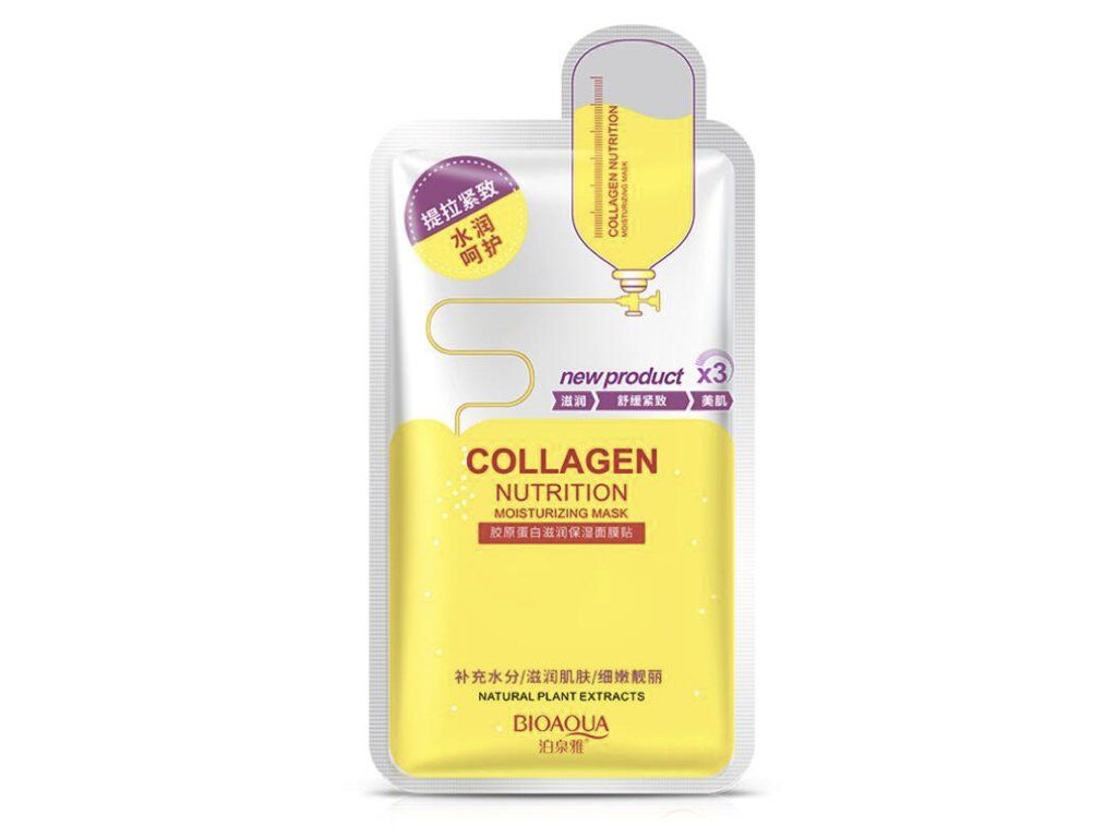 Bioaqua Moisturizing Mask - Collagen Nutrition | Shop Today. Get it ...