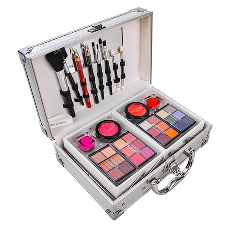 Makeup Kit Box With Brushes | Saubhaya Makeup