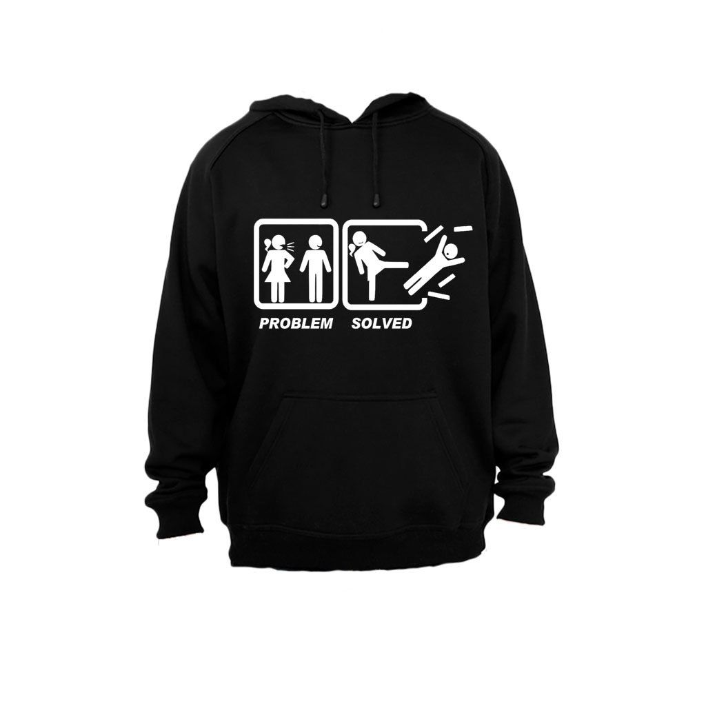 Problem Solved - Ladies! - Hoodie - Black | Shop Today. Get it Tomorrow ...