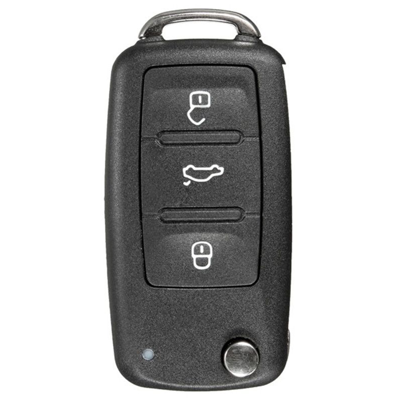3 Button Remote Key FOB Shell Case+Uncut Blade For VW Polo | Shop Today ...