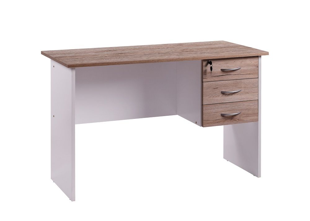 LINX Solitude Work Desk - Sanremo Oak & White | Shop Today. Get it ...