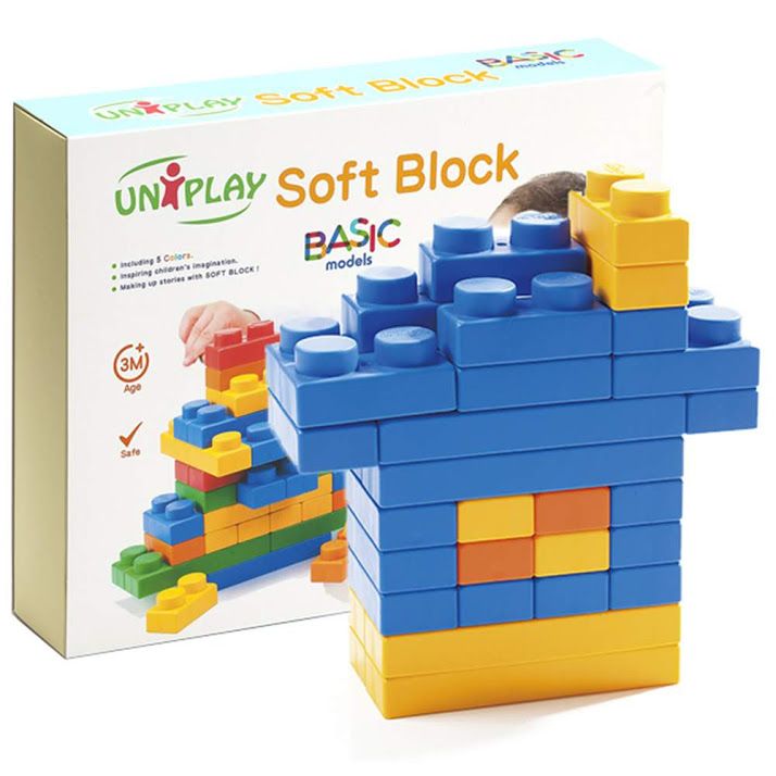 Greenbean Jumbo Soft Blocks Basic Box Set: 60 Pieces | Shop Today. Get ...