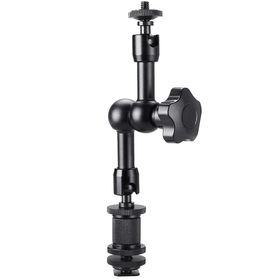 7 inch Articulating Magic Arm with 1/4" Hot Shoe Mount for Camera Rig ...