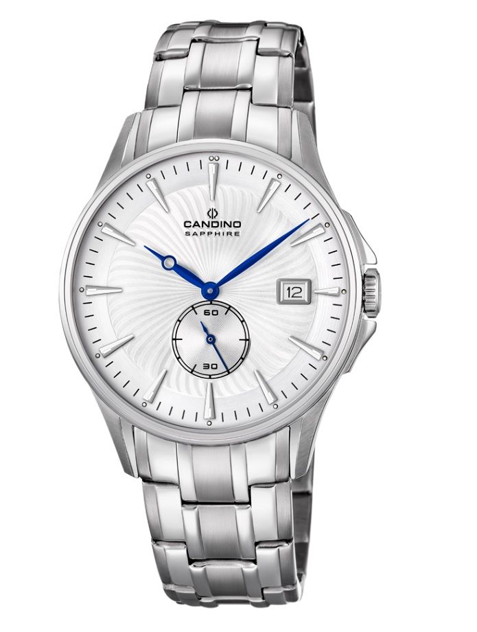 Candino Swiss Made Sapphire Mens Stainless Steel Watch - Timless Gents ...