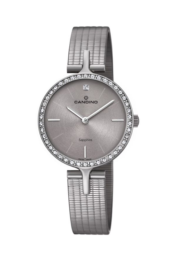 Candino Sapphire Swiss Made Ladies Stainless Steel Watch - Elegance ...