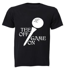 Tee Off - Game On - Golf - Mens - T-Shirt - Black | Shop Today. Get it ...