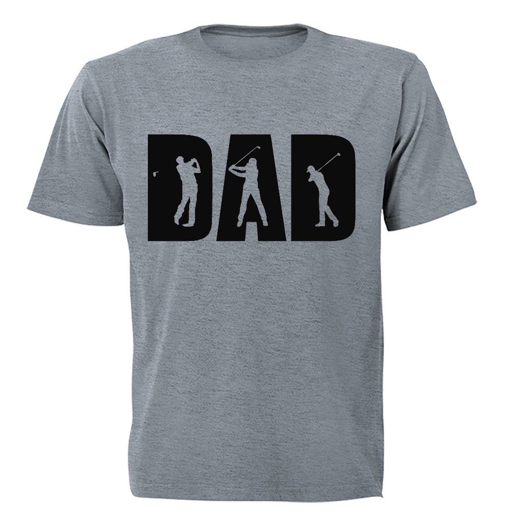 Golf Dad - Mens - T-Shirt - Grey | Shop Today. Get it Tomorrow ...