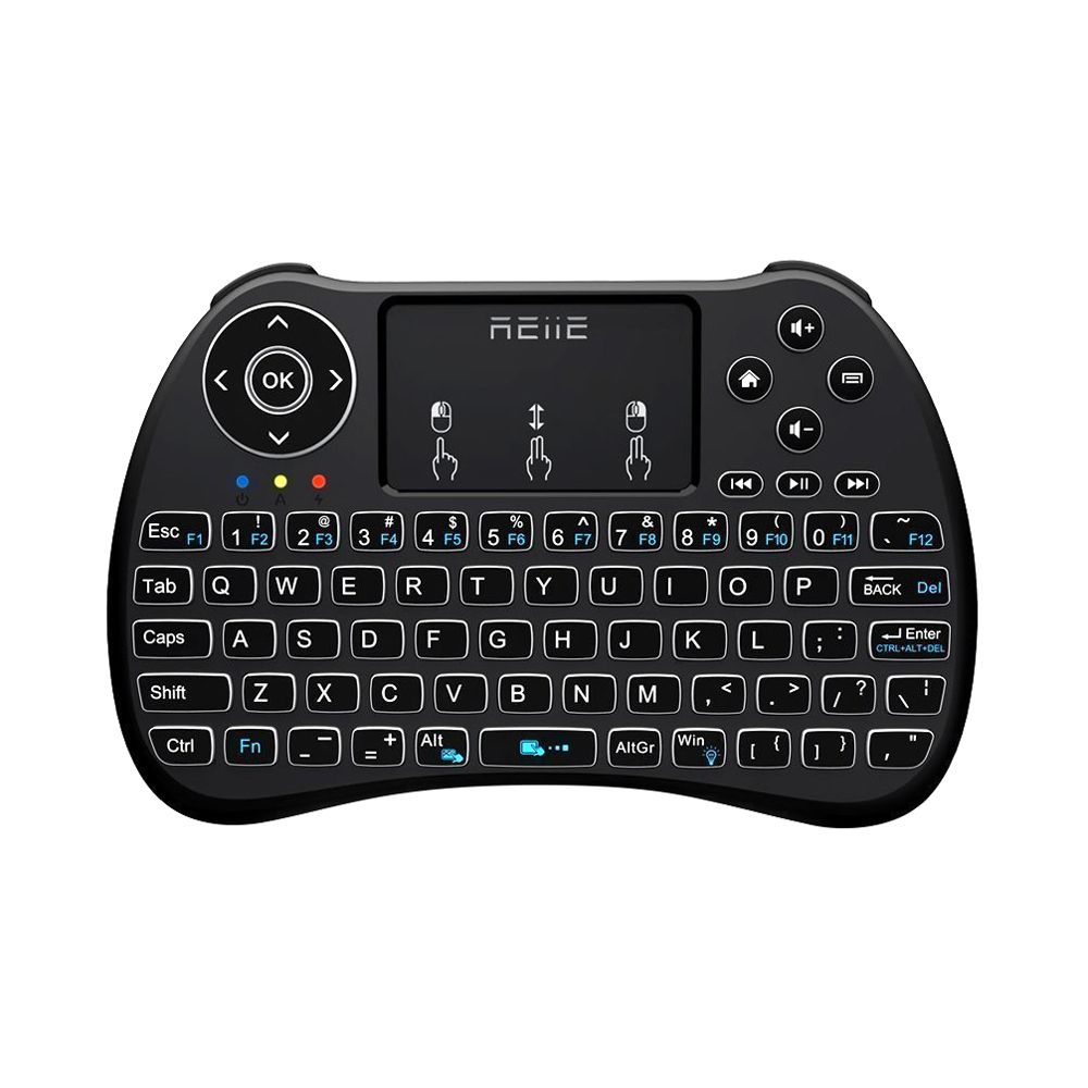 Reiie Mini Wireless Backlit Keyboard Mouse Touchpad Combo | H9+ | Shop ...