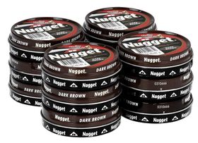 Nugget 12 X 50ml, Shoe Polish, Dark Brown | Shop Today. Get it Tomorrow ...