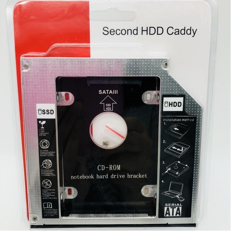 9.5mm SATA Hard Drive Caddy Tray for Laptop Notebooks | Shop Today. Get ...