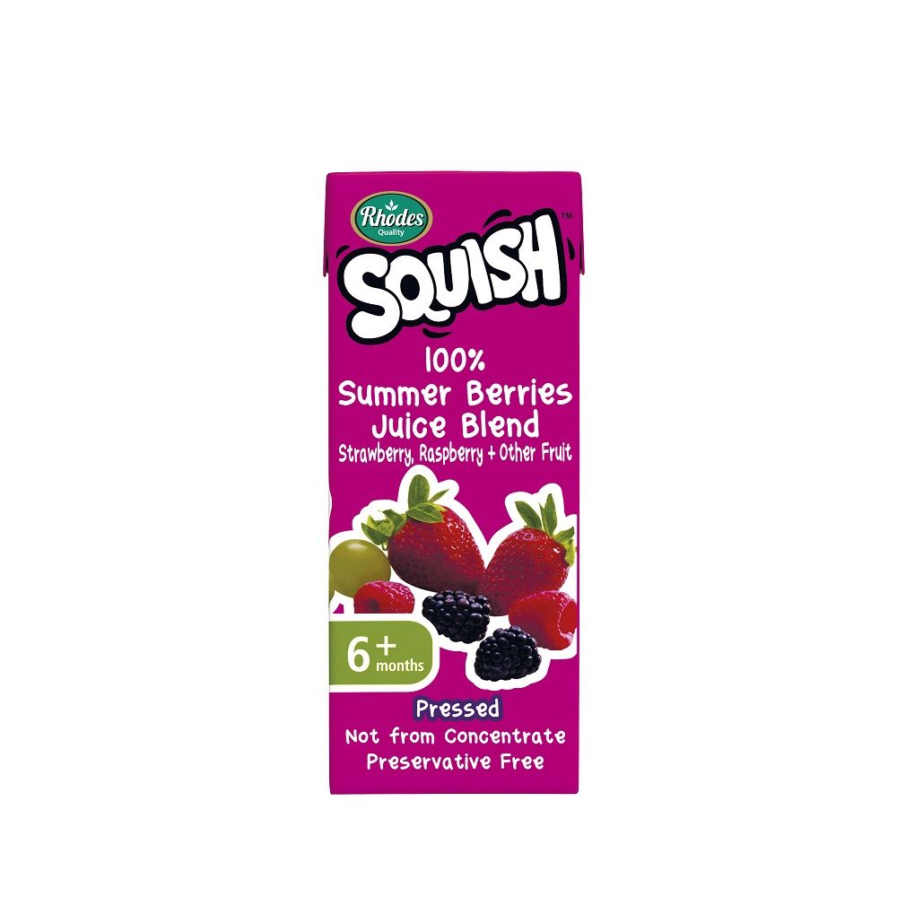 Squish 100% Pressed Summer Berries Juice Blend - 24 x 200ml | Shop ...