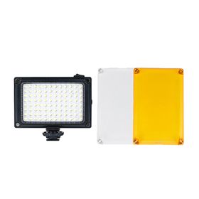 96 LED Phone Video Light Photo Lighting on Camera Hot Shoe LED Lamp ...