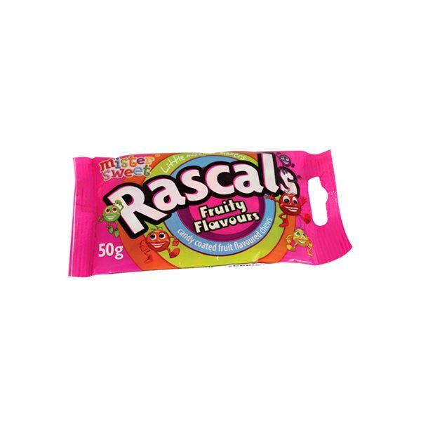 Mister Sweets - Rascals - Fruity - 50g - 24 Pack | Shop Today. Get it ...