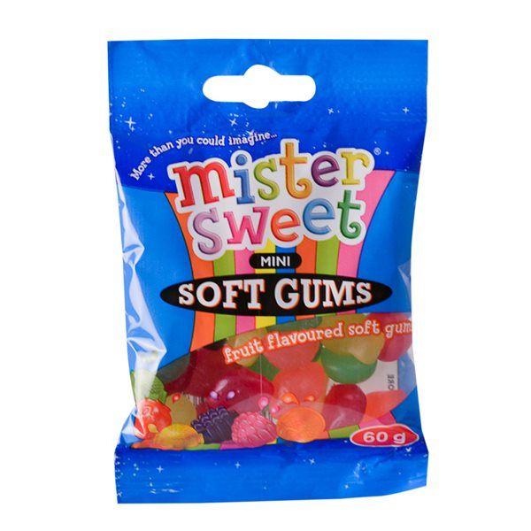 Mister Sweets - Mini Soft Gums - Party Supplies - 60g - 24 Pack | Shop ...