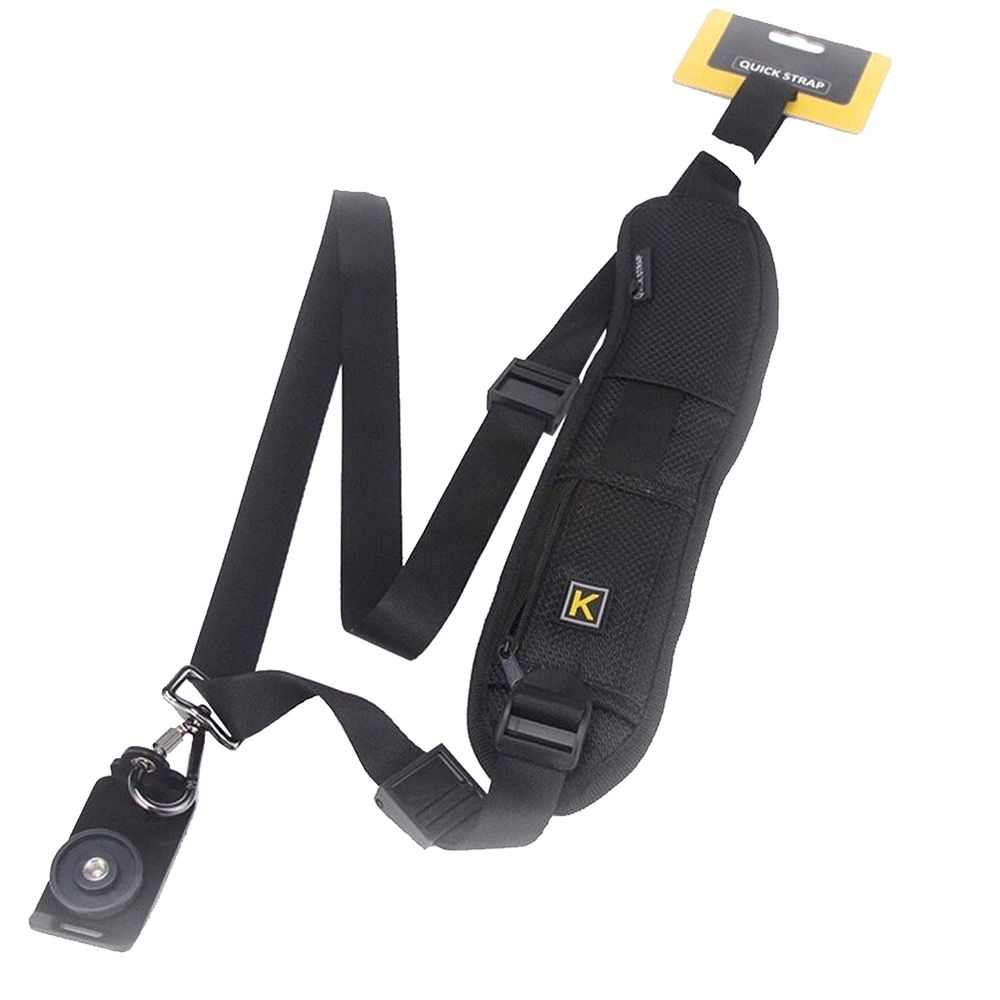 Adjustable Camera Shoulder Strap with Quick Release Plate for Camera ...