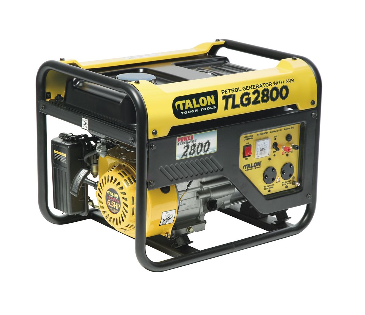 Talon - Petrol Generator - 2.8kVA - Air-cooled single cylinder 4-stroke ...