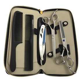 5 Piece Professional Barber Scissors Set | Shop Today. Get it Tomorrow ...