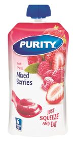 Purity Mixed Berries Pouches - 12 x 110ml | Shop Today. Get it Tomorrow ...