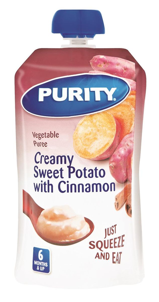 Purity Creamy Sweet Potato with Cinnamon Pouches - 12 x 110ml | Shop ...