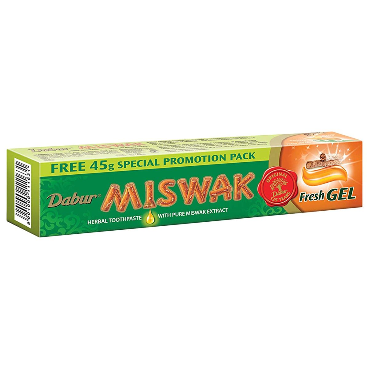 Miswak Fresh Gel Toothpaste - 90g+45g Free | Shop Today. Get it ...