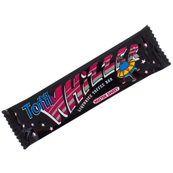 Bulk Pack 40x Mister Sweet Toffi Whizzer Liquorice Toffee Bar | Shop ...