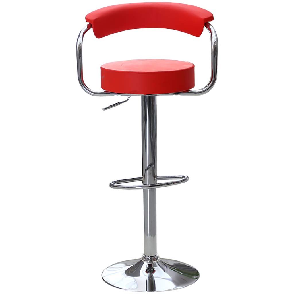 Bar Stool with Back Rest - Red | Shop Today. Get it Tomorrow ...