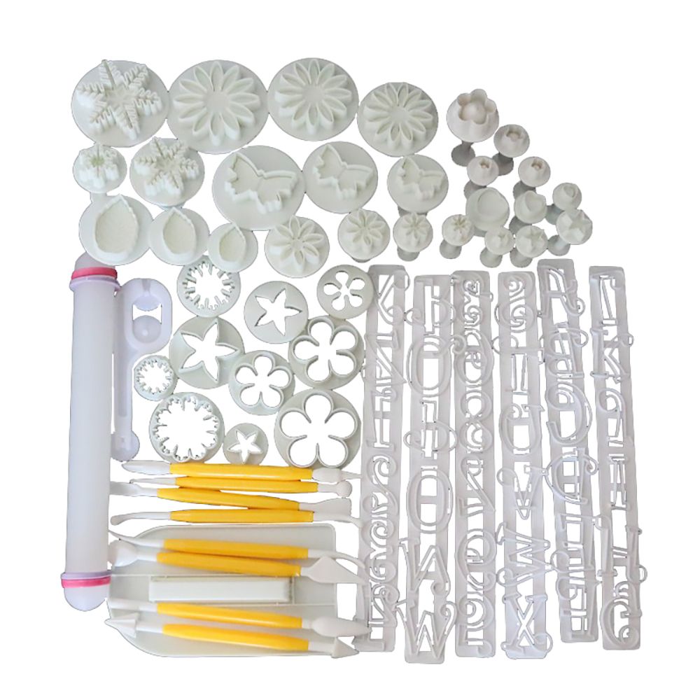 55 Piece Cake Decorating Tool Fondant Molds Set | Shop Today. Get it ...