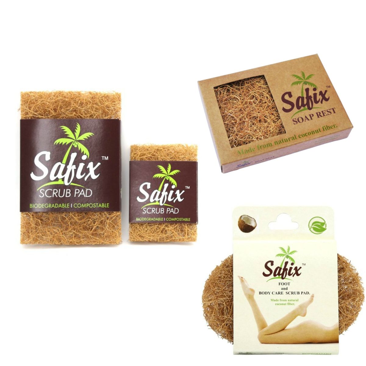 Safix Coconut Scrubs Combo Pack | Shop Today. Get it Tomorrow ...