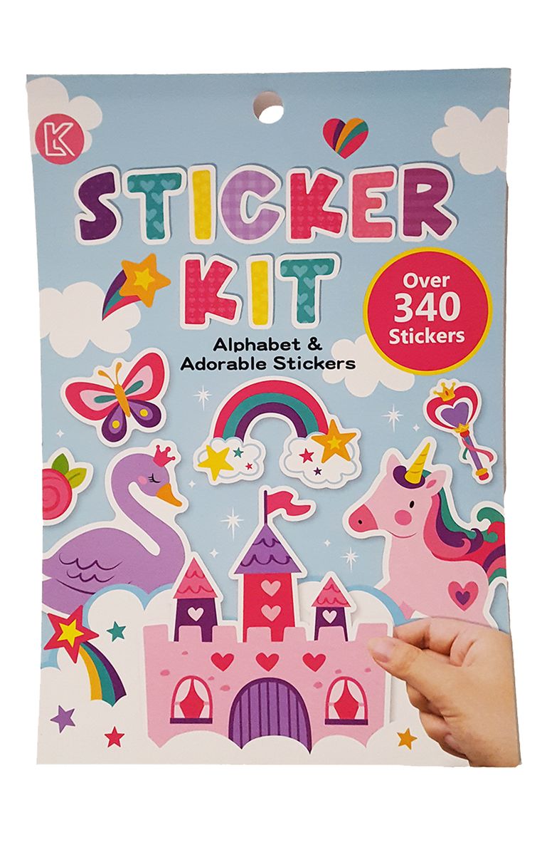 Sticker Kit - Book - Unicorn - Over 340 Stickers | Shop Today. Get it ...