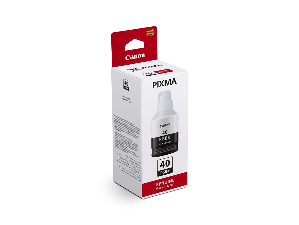 Canon GI-40 Black Ink Cartridge - Full High Yield 3385C001AA Packard SA ...