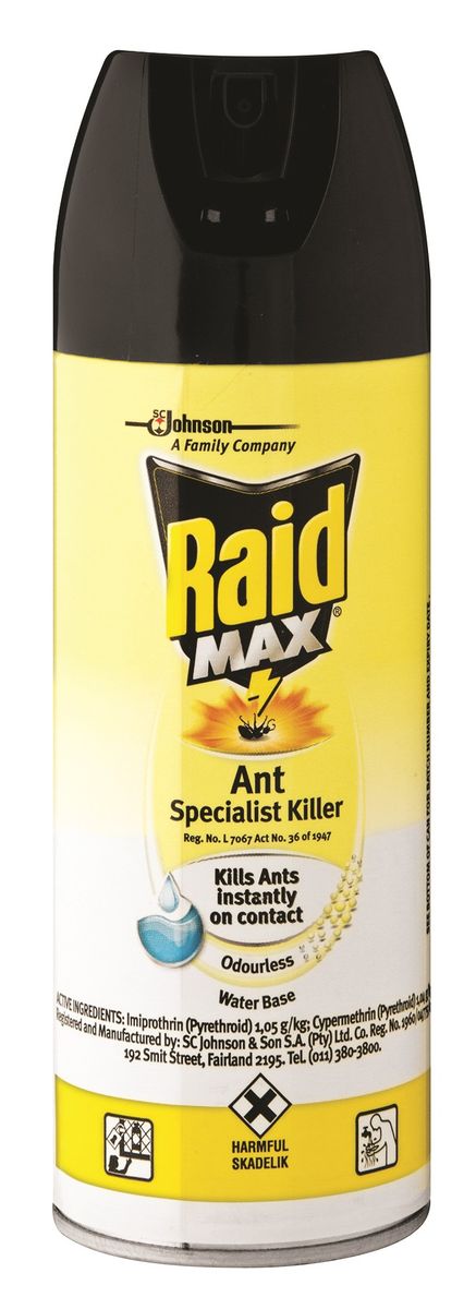 Raid Max Ant Specialist Killer Odourless Aerosol 6 x 300ml | Shop Today ...