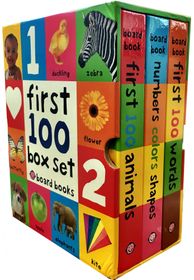 Roger Priddy: First 100 Collection 3 Books Box Set | Shop Today. Get it ...