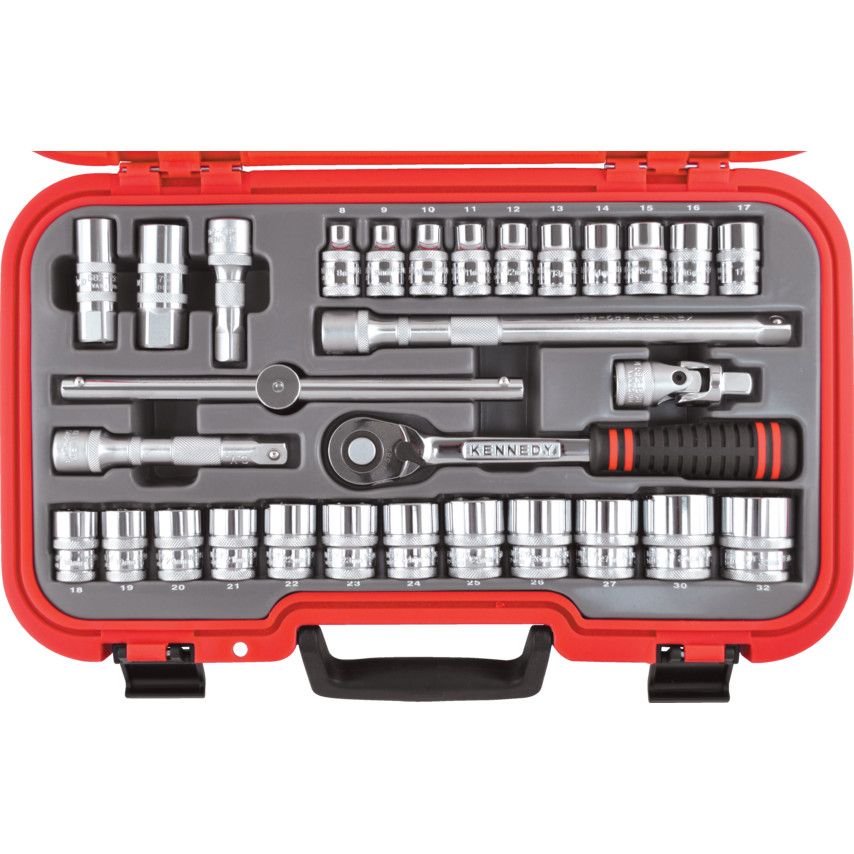 Kennedy Metric 30Pc Ken Grip Socket Set 12Inch Sq Dr | Shop Today. Get it Tomorrow! | takealot.com