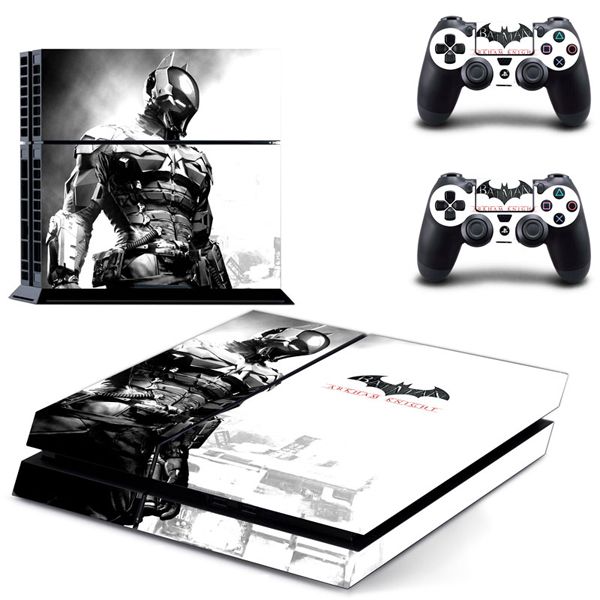 SkinNit Decal Sticker Skin for PS4: Batman Arkham Knight White 2019 ...