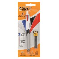 BIC - 4-Colours Pen 3+1 0.7mm Mechanical Pencil | Buy Online in South ...
