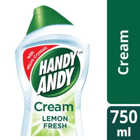 Handy Andy Lemon Cleaning Cream 750ml (Pack of 5) | Shop Today. Get it ...