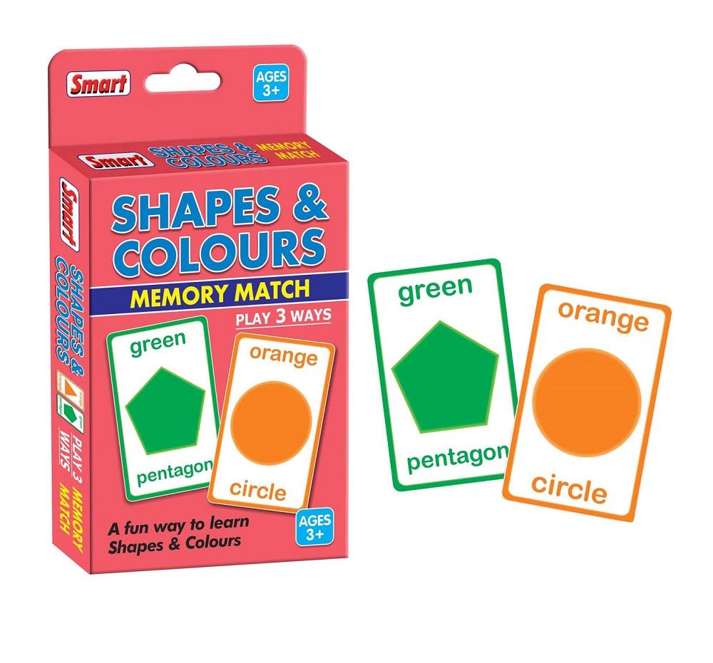Creatives Shapes & Colour Memory Match | Shop Today. Get it Tomorrow ...