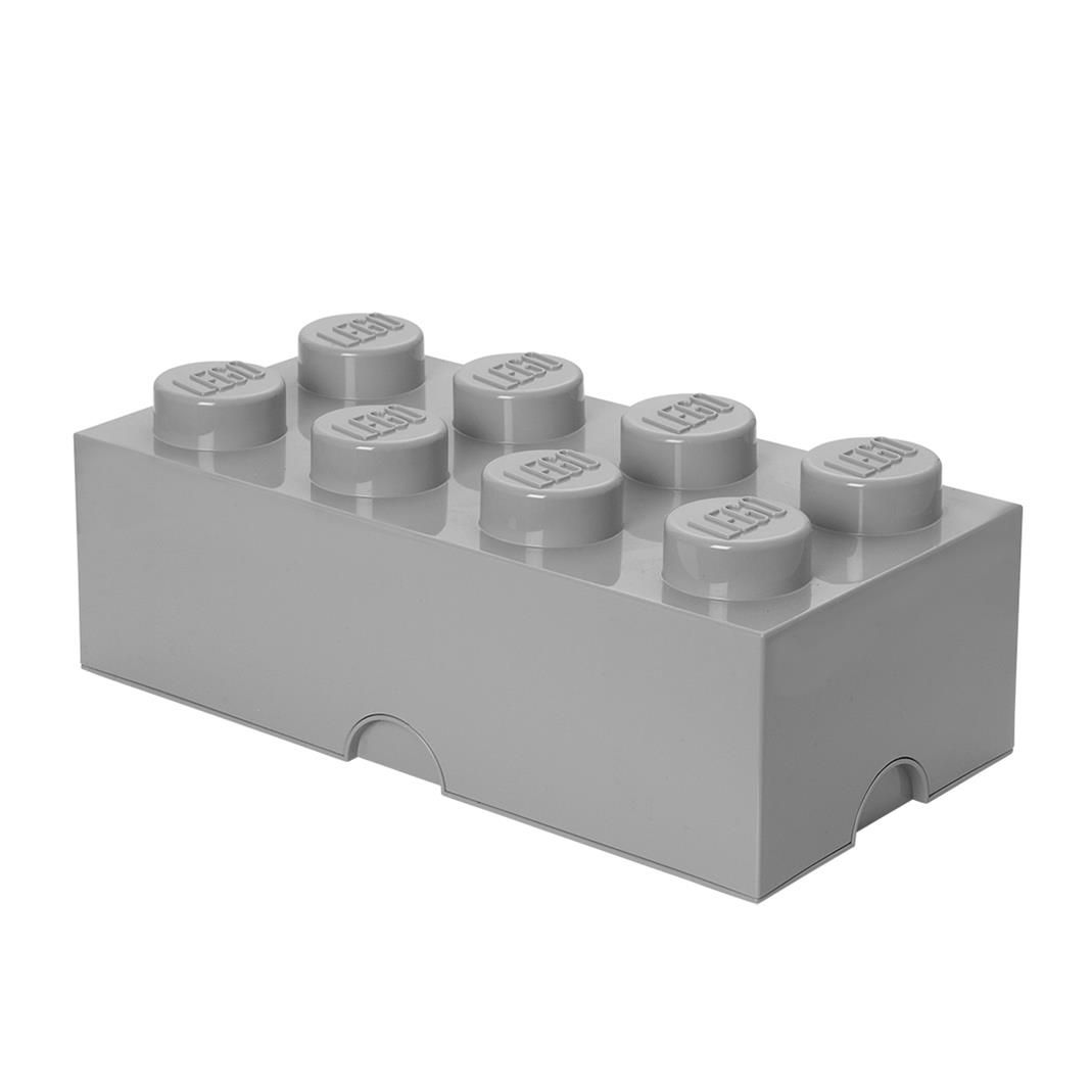 LEGO Storage Brick 8 Knob (50cm) - Grey | Shop Today. Get it Tomorrow ...