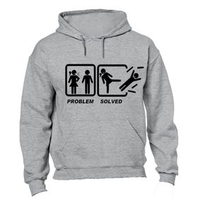 Problem Solved - Ladies! - Ladies - Hoodie - Grey | Shop Today. Get it ...