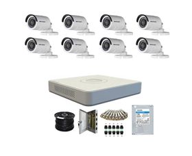Hikvision 1080P 8 channel DVR and 8 Camera CCTV Kit - IRF Cameras ...