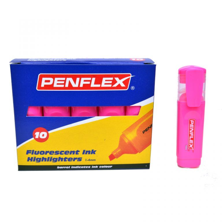 Penflex Highlighters Box-10 Pink | Shop Today. Get it Tomorrow ...