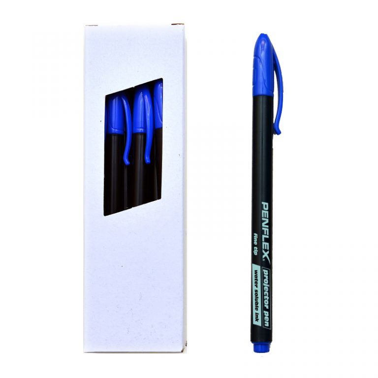 Penflex OHP Fine Point Water Soluble Box-10 Blue | Shop Today. Get it ...