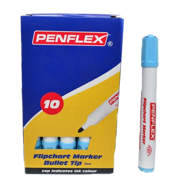 Penflex FC 15 Flipchart Markers Box-10 Turquoise | Shop Today. Get it ...