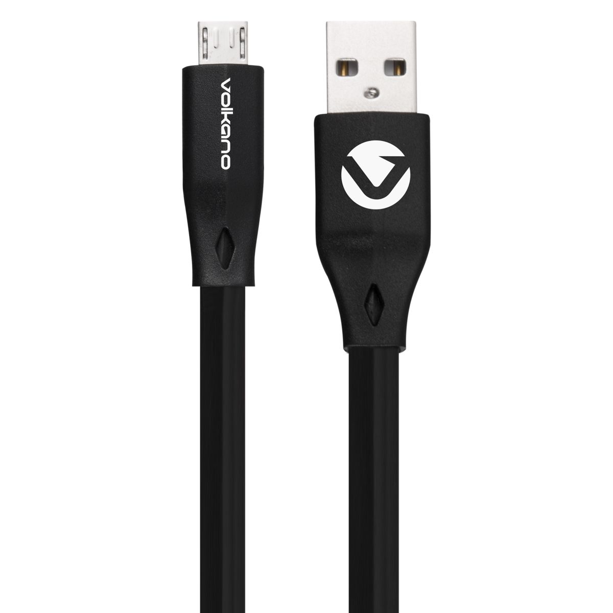 Volkano Slim Series 1.2m Micro USB Cable - Black | Shop Today. Get it Tomorrow! | takealot.com