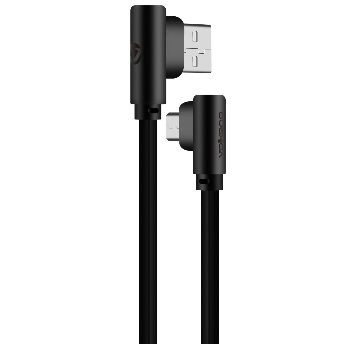 Volkano Micro USB Cable 90 Degree - Slim Series - 1.2m - Black | Shop Today. Get it Tomorrow ...